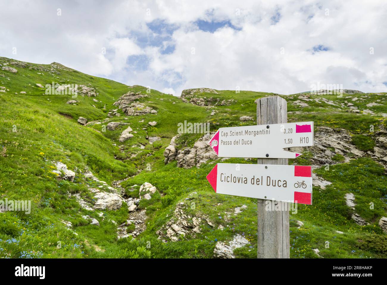 Italy. Piedmont. High Route of Salt. Alta Via Del Sale Stock Photo - Alamy