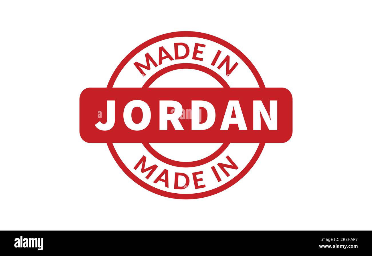 Made In Jordan Rubber Stamp Stock Vector Image & Art - Alamy