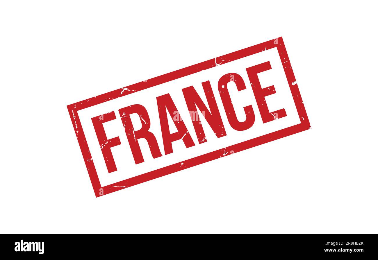 France stamp vector vectors hi-res stock photography and images - Alamy