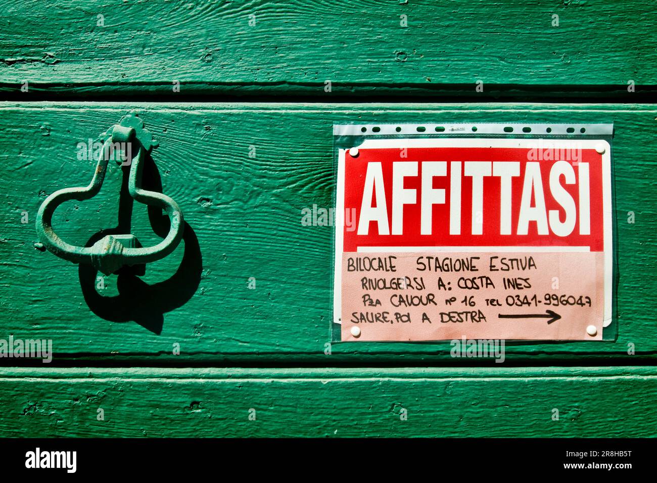 Affittasi sign hi-res stock photography and images - Alamy