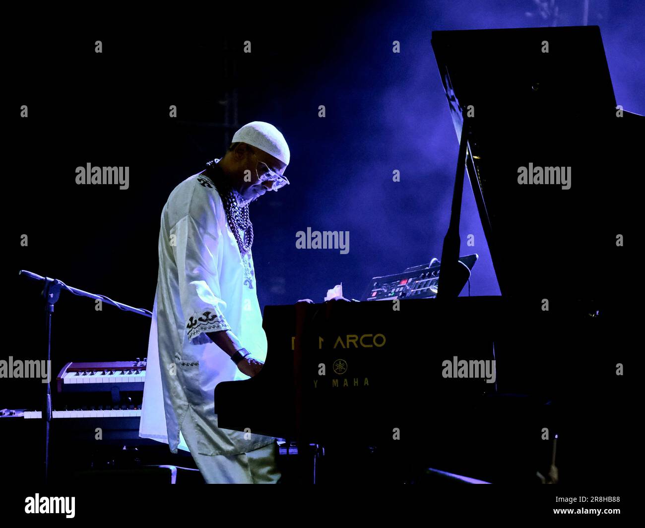 Teatro Romano, Verona, Italy, June 20, 2023, Omar Sosa during Paolo ...