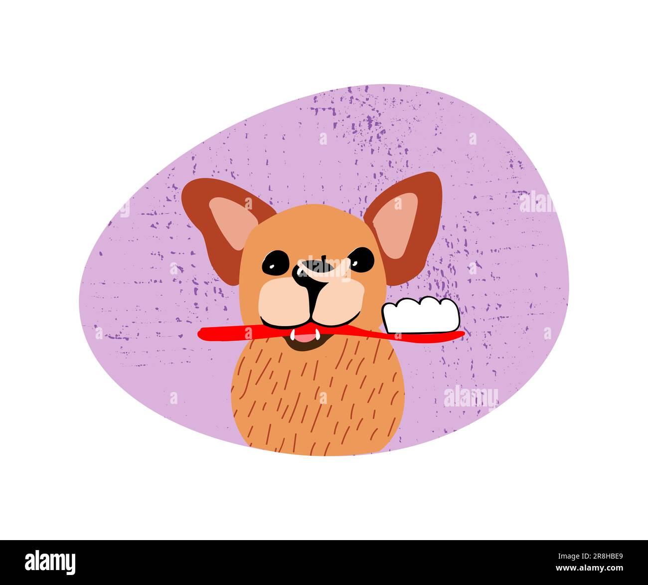 Dogs oral care Stock Vector Images - Alamy