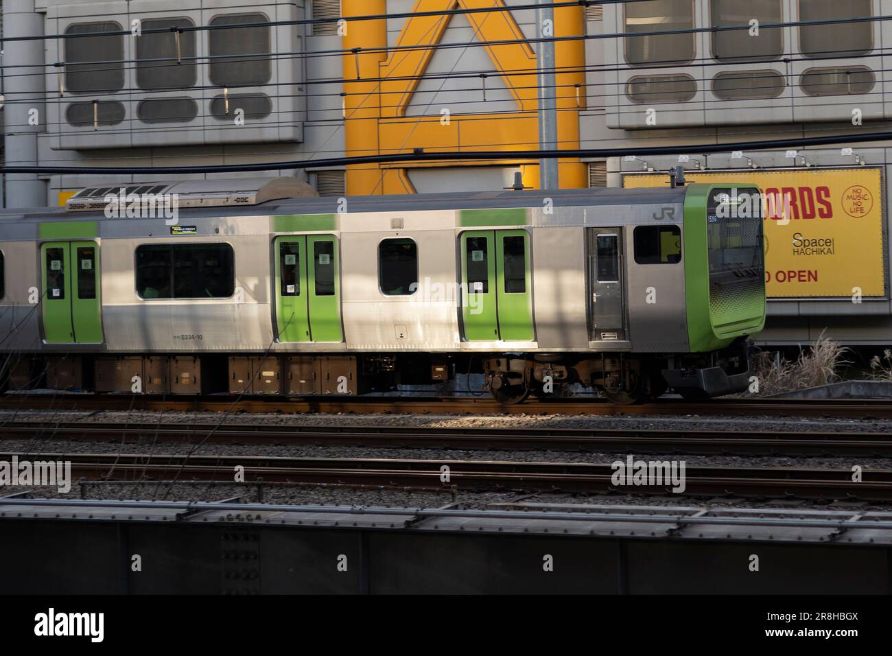 Tokyo, Japan. 3rd Mar, 2023. The East Japan Rail Company Yamanote Line ...