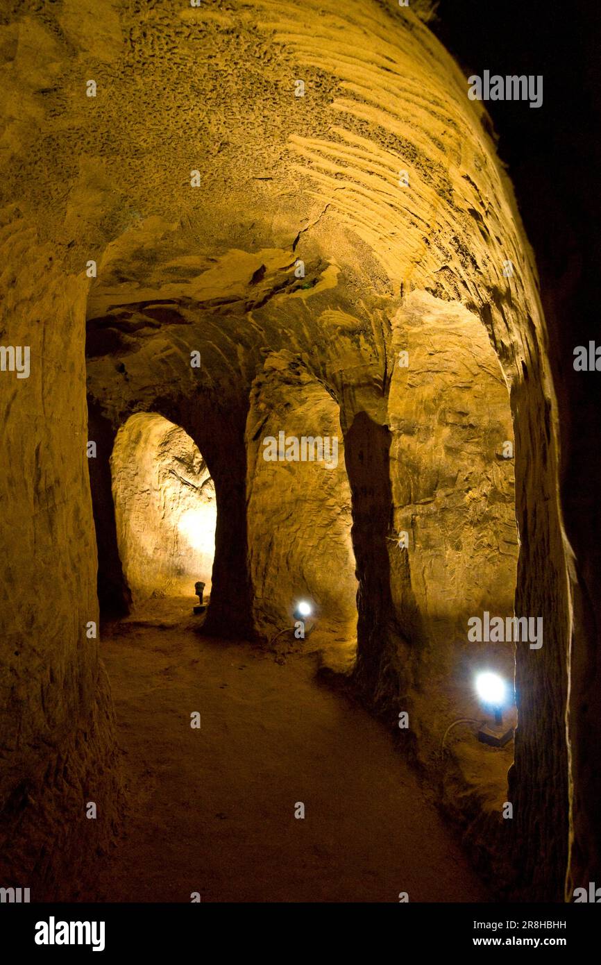Cantinone caverns osimo italy hi-res stock photography and images - Alamy