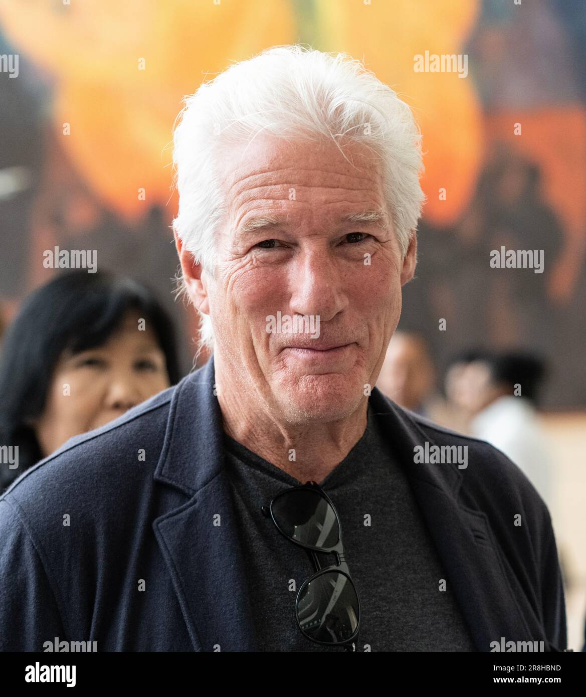 Richard Gere attends reception for International Day of Yoga at UN ...
