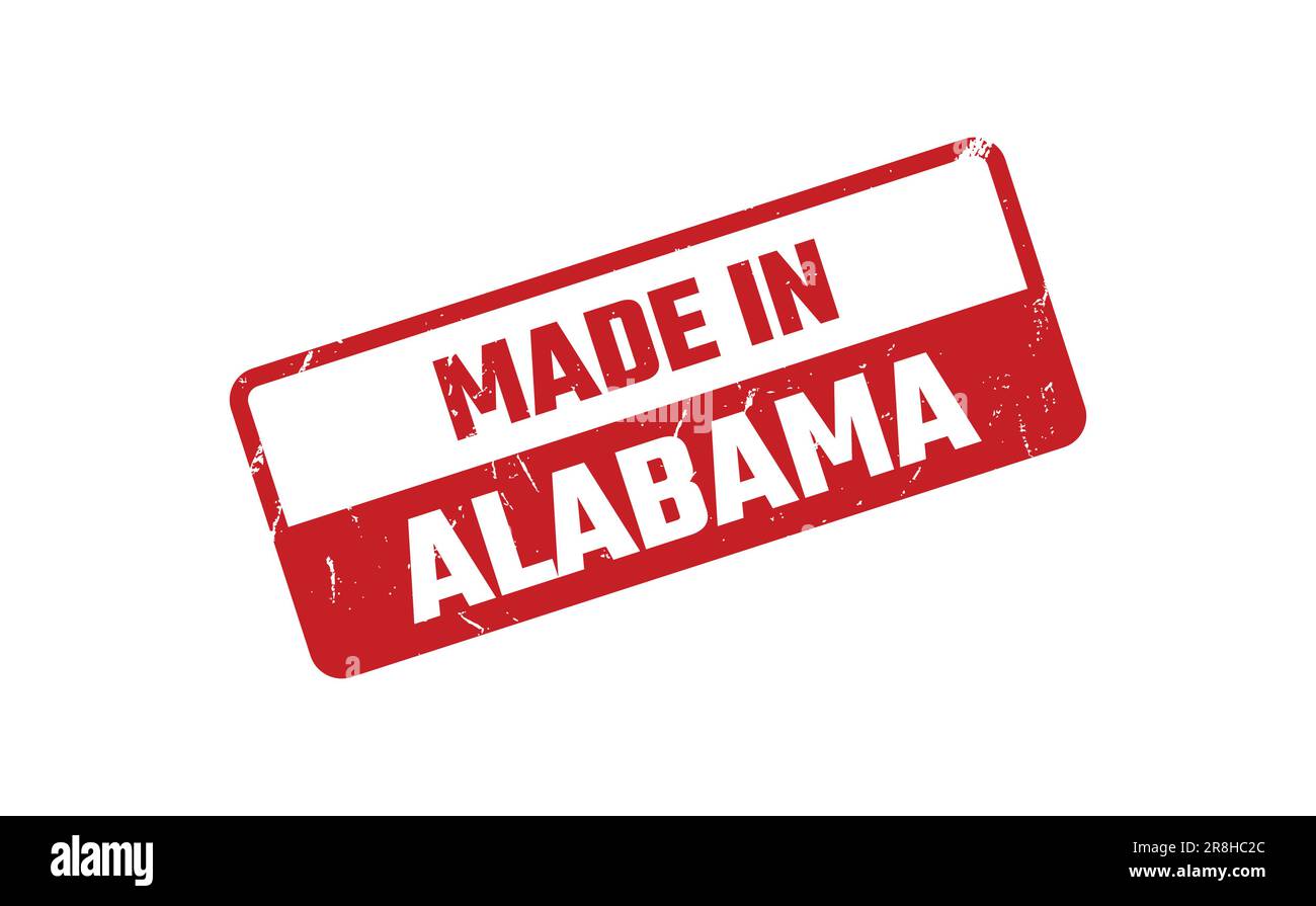 Alabama stamp vector vectors hi-res stock photography and images - Alamy