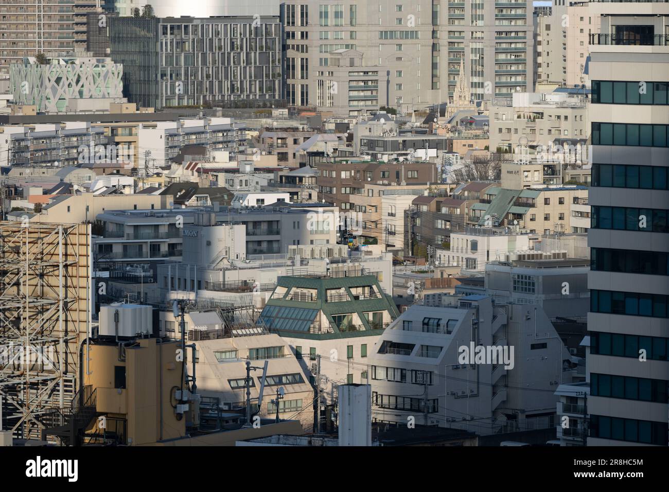 Tokyo, Japan. 3rd Mar, 2023. Rooftop views of the Tokyo skyline showing ...