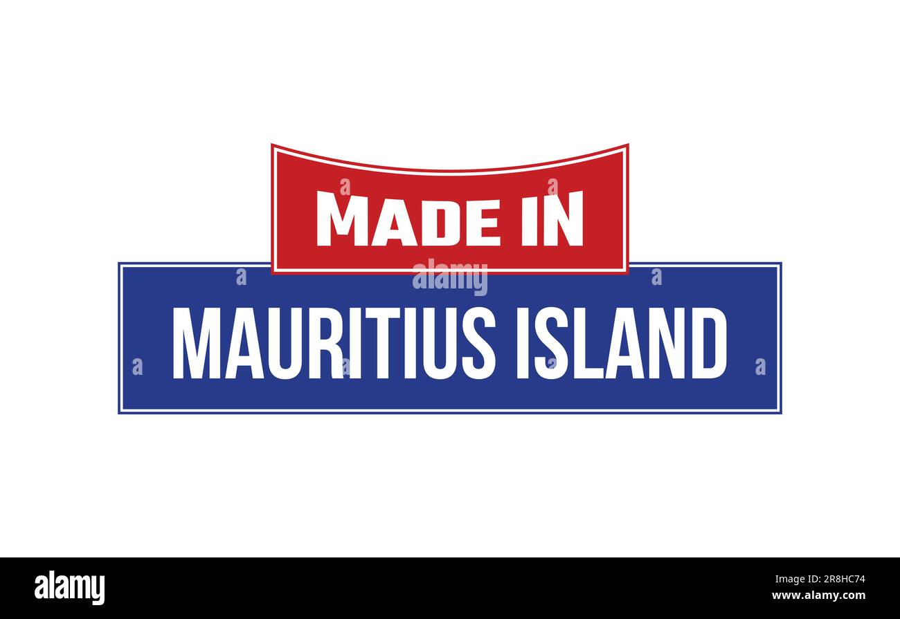 Made In Mauritius Island Seal Vector Stock Vector Image & Art - Alamy