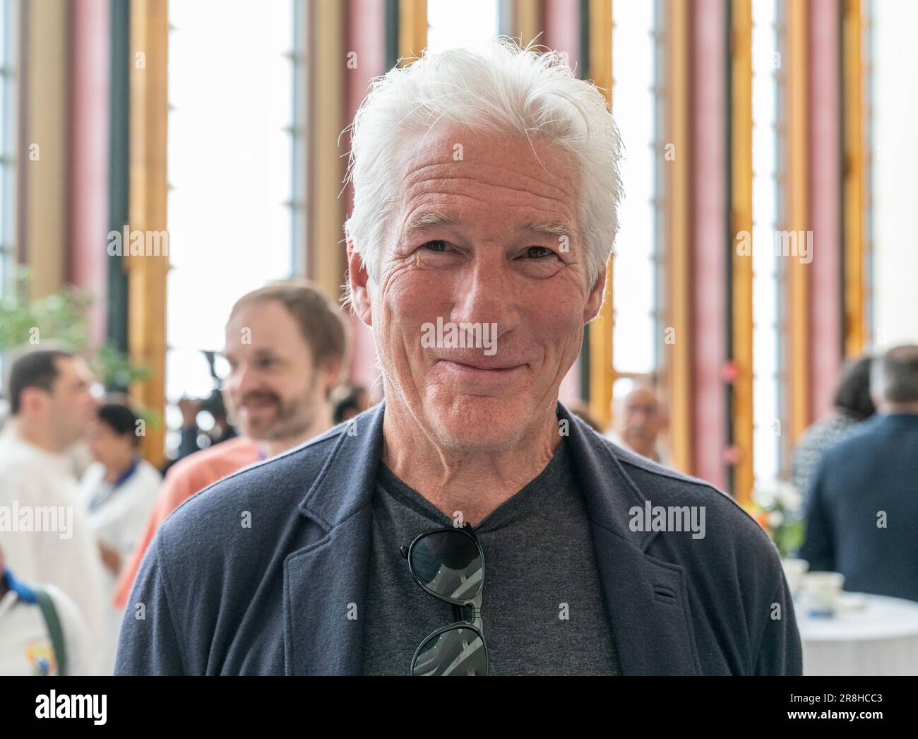 Richard Gere attends reception for International Day of Yoga at UN ...
