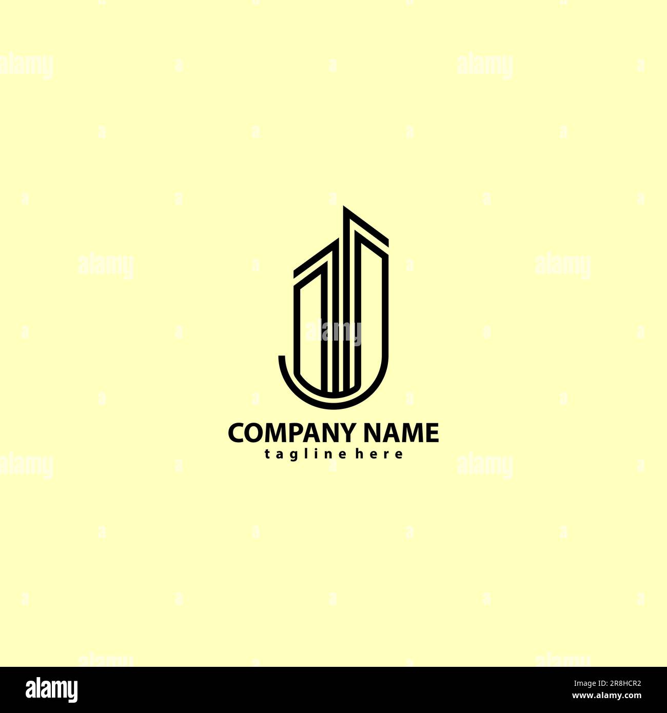 J house logo hi-res stock photography and images - Alamy