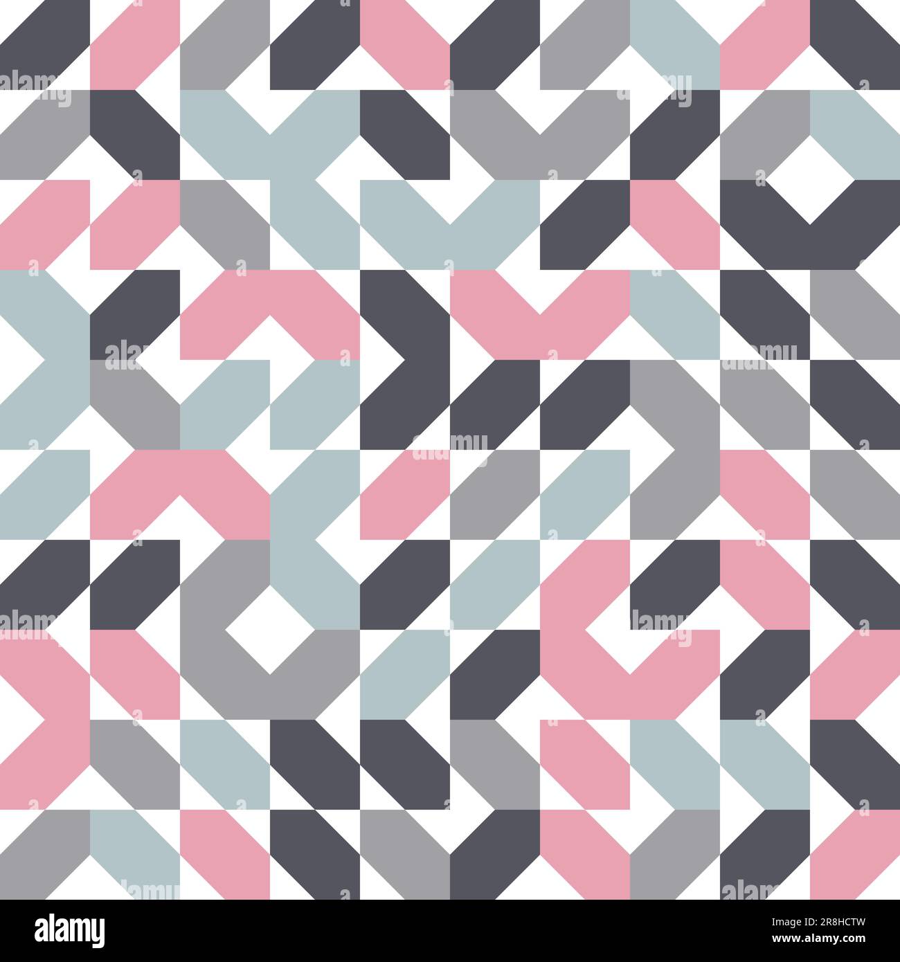 Seamless geometric background with colored elements. Template for ...