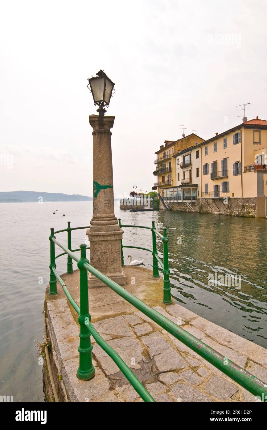 Arona lake maggiore piedmont italy hi-res stock photography and images ...