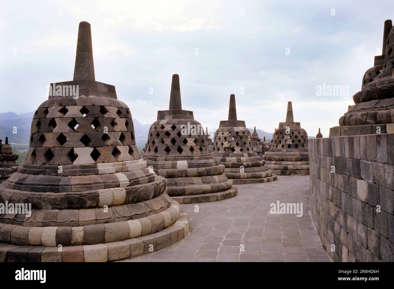 Borobudur Temple. Java. Indonesia Stock Photo - Alamy