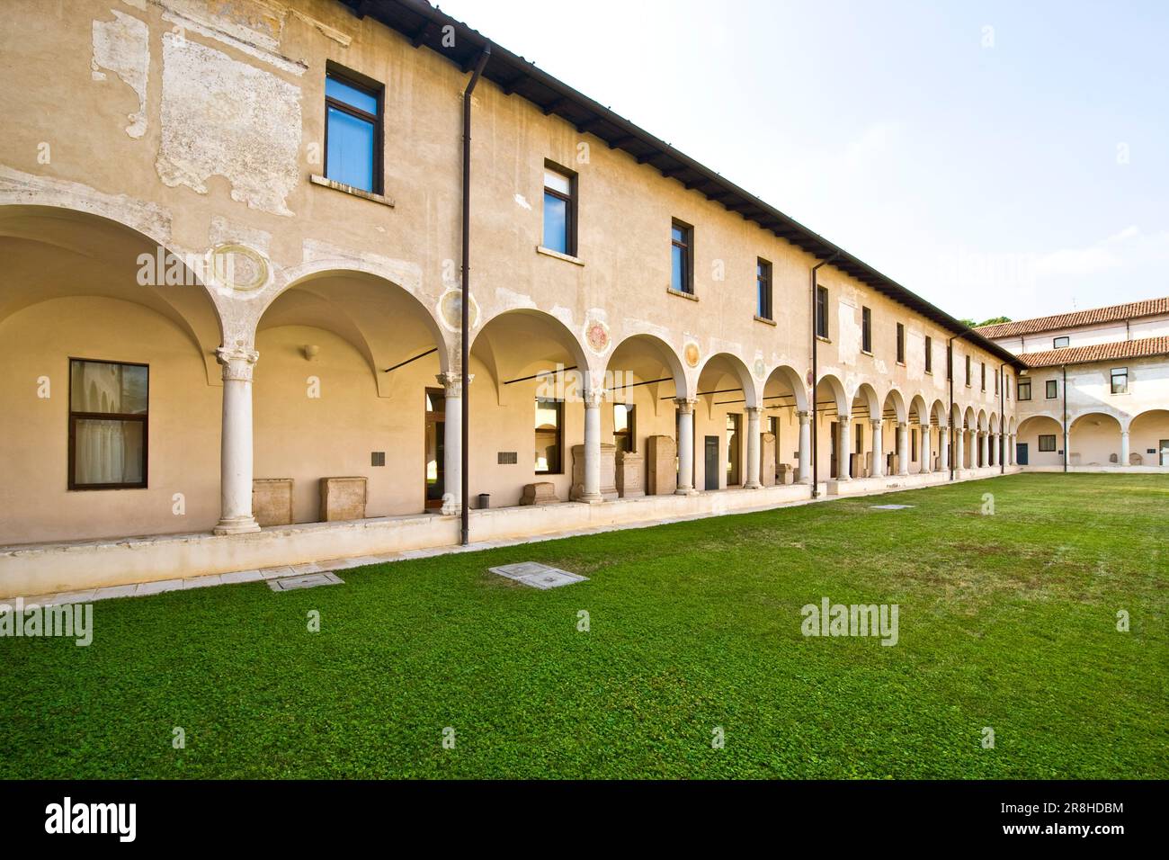 Cloister of santa giulia monastery hi-res stock photography and images ...