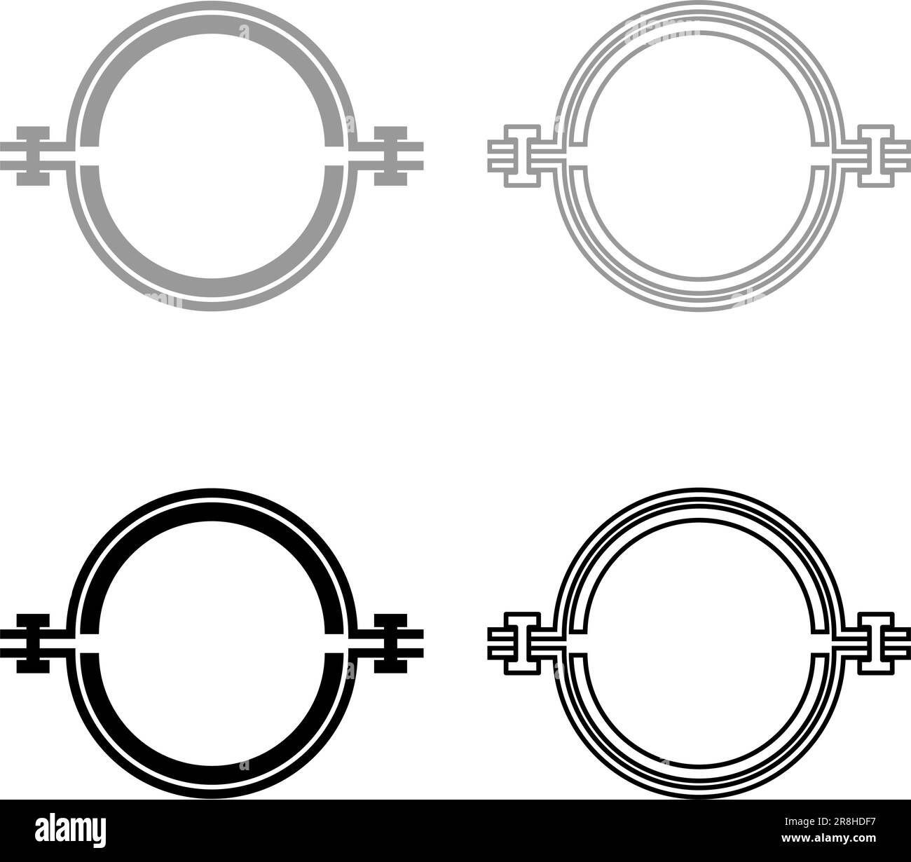 Solid band Stock Vector Images - Alamy