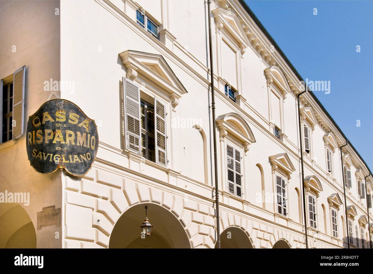 Taffini D'acceglio Palace. Savigliano. Piedmont. Italy Stock Photo - Alamy