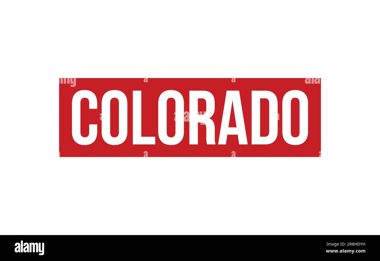 Colorado stamp Stock Vector Images - Alamy