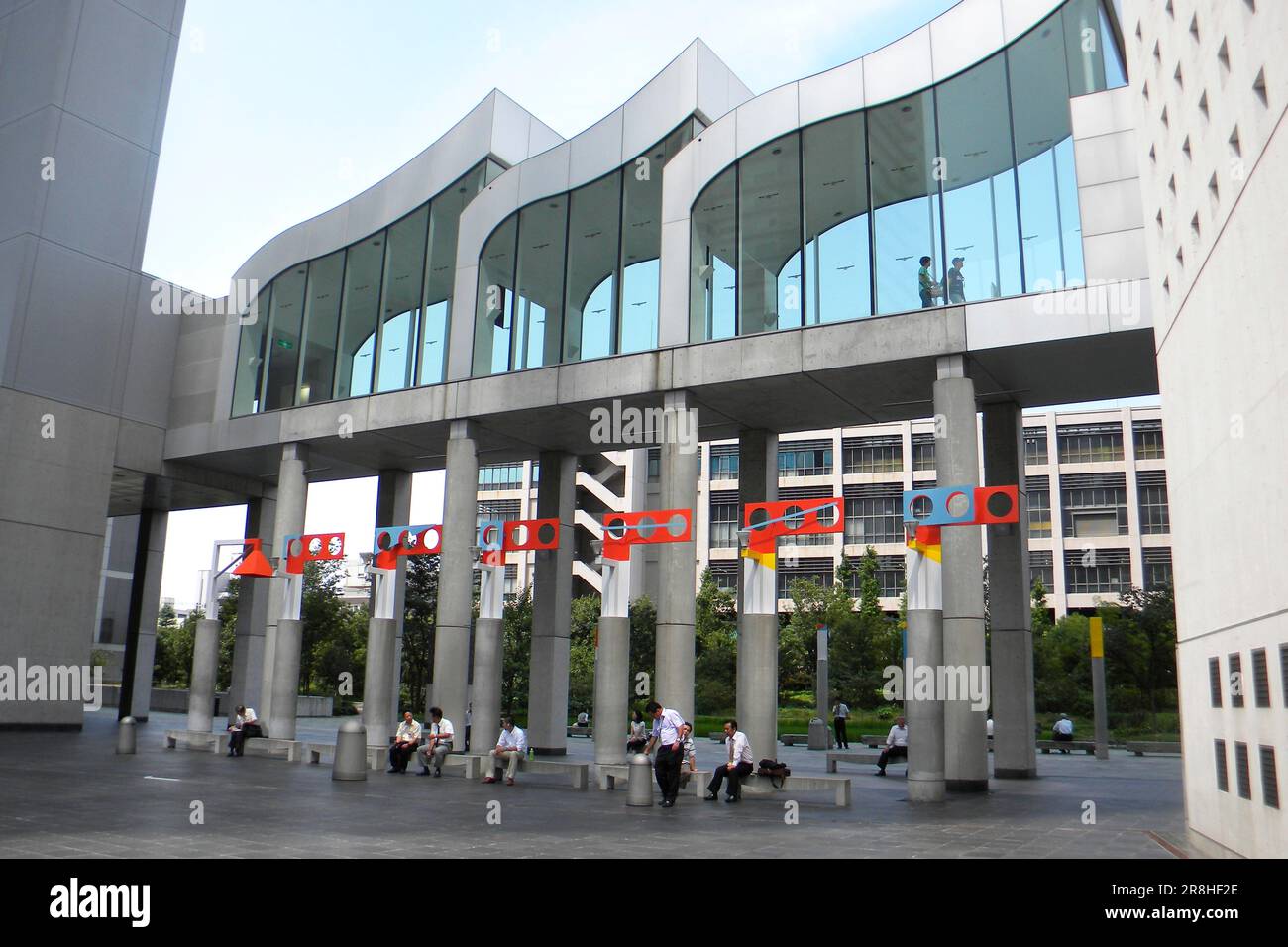 Smoking Area. Osaka. Japan Stock Photo - Alamy