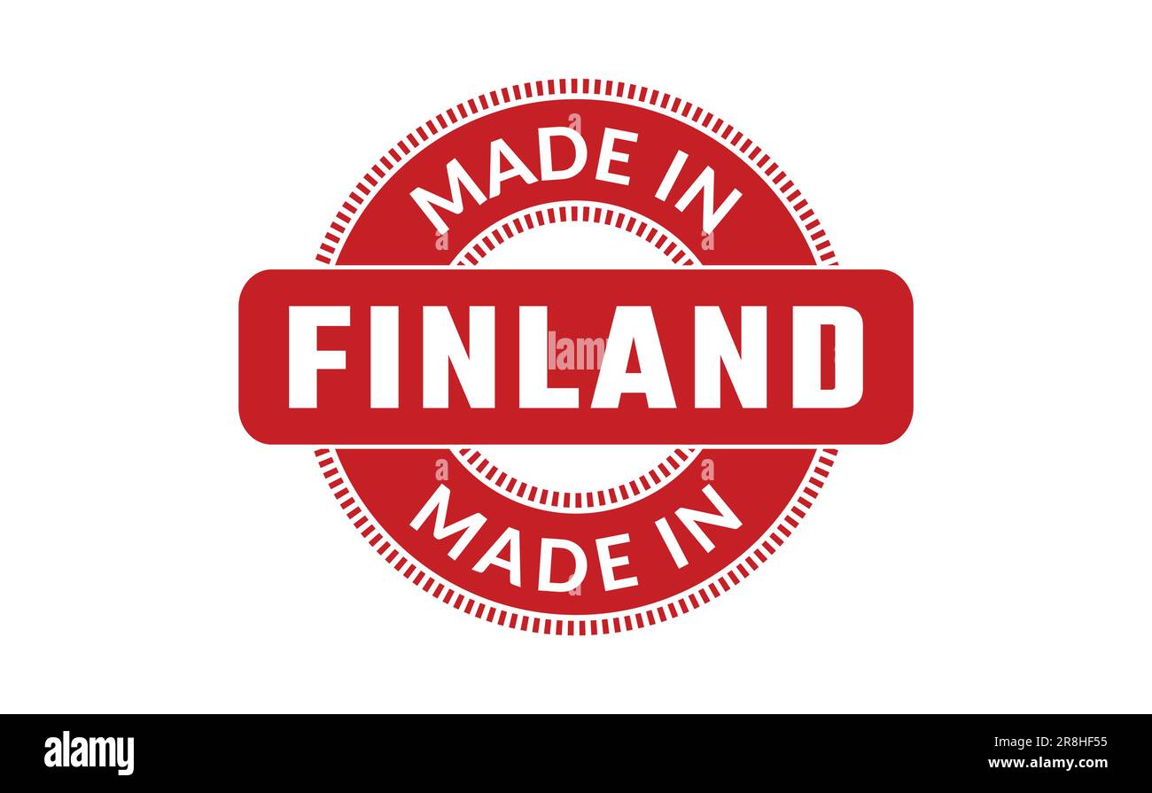Made In Finland Rubber Stamp Stock Vector Image & Art - Alamy