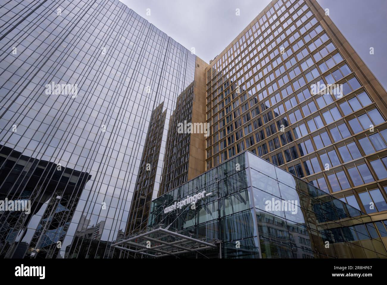 Berlin, Germany. 19th June, 2023. Exterior view of the Axel Springer ...