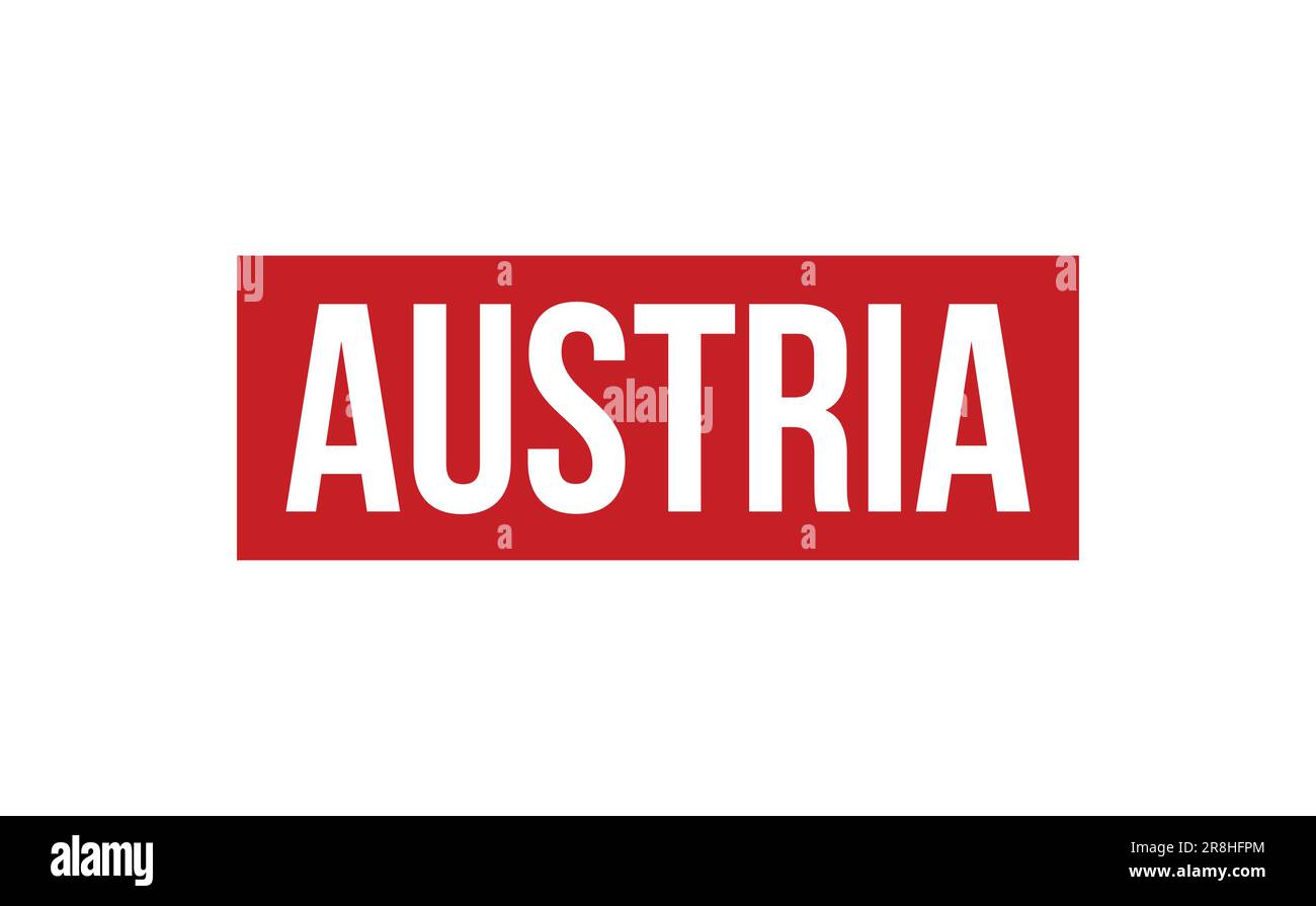 Austria Rubber Stamp Seal Vector Stock Vector Image & Art - Alamy
