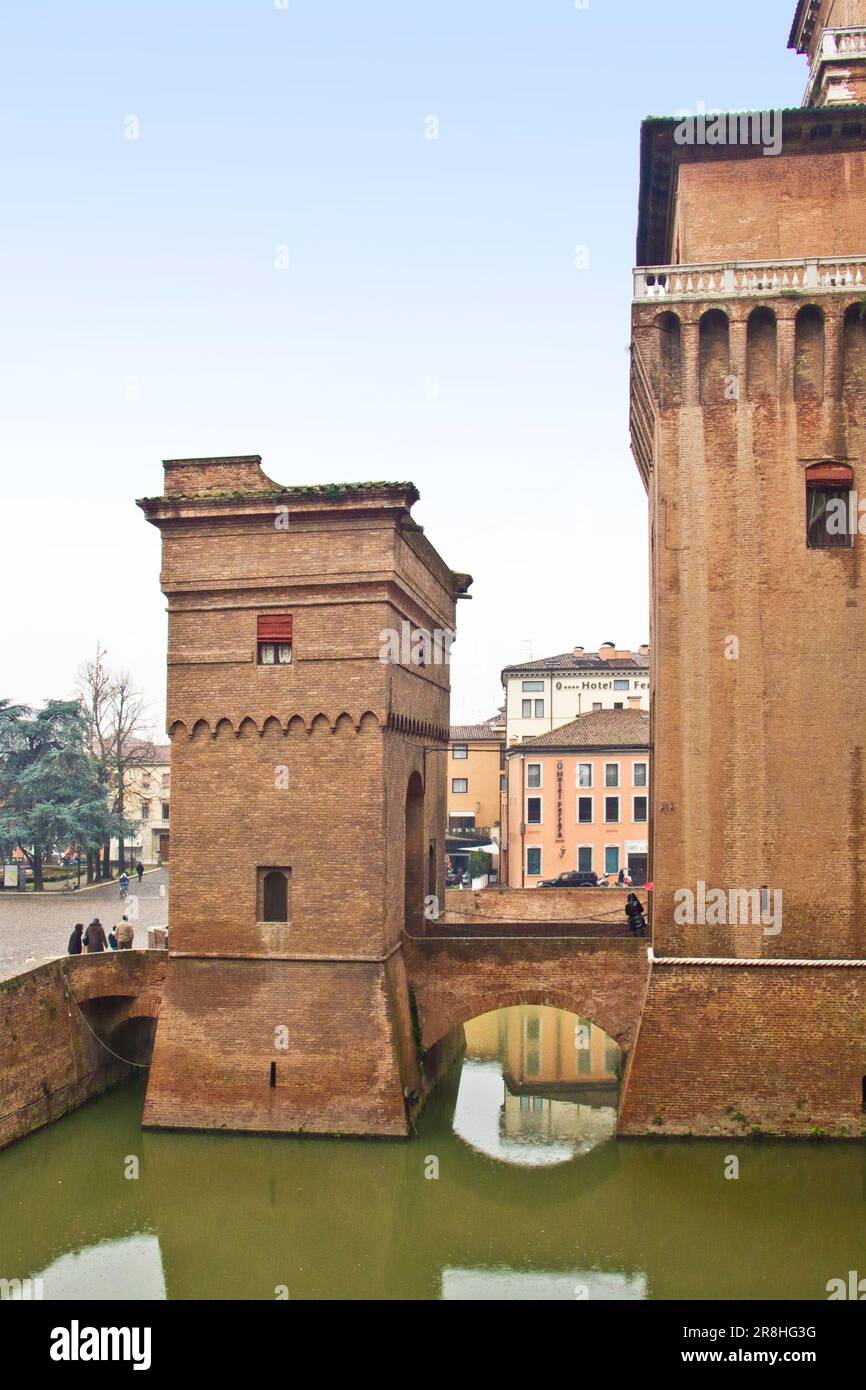 Estense castle ferrara emilia romagna hi-res stock photography and ...