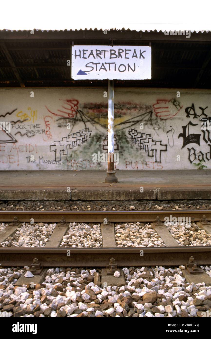 Heart Break Station Stock Photo - Alamy