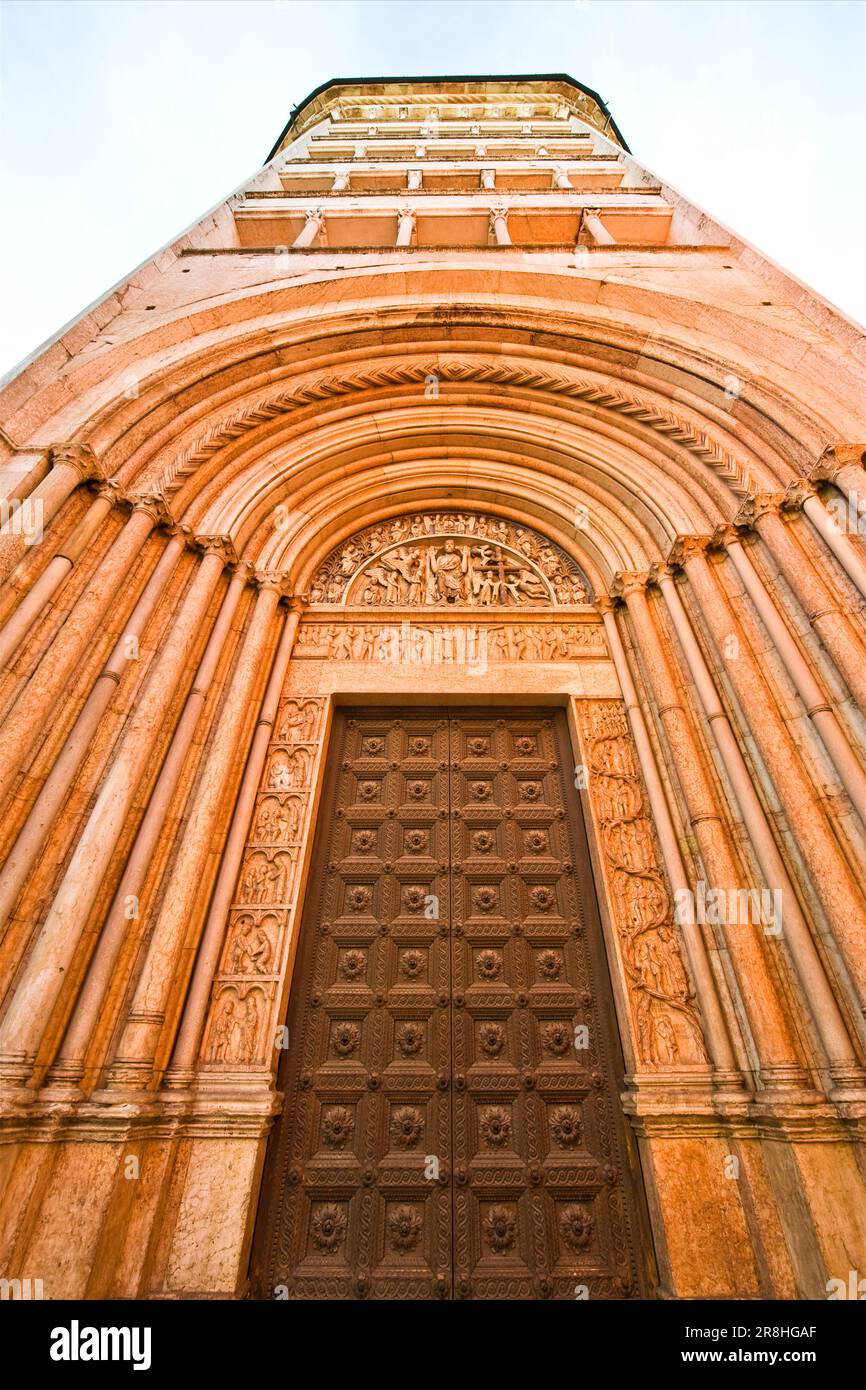 Baptistry. Parma. Emilia Romagna. Italy Stock Photo - Alamy