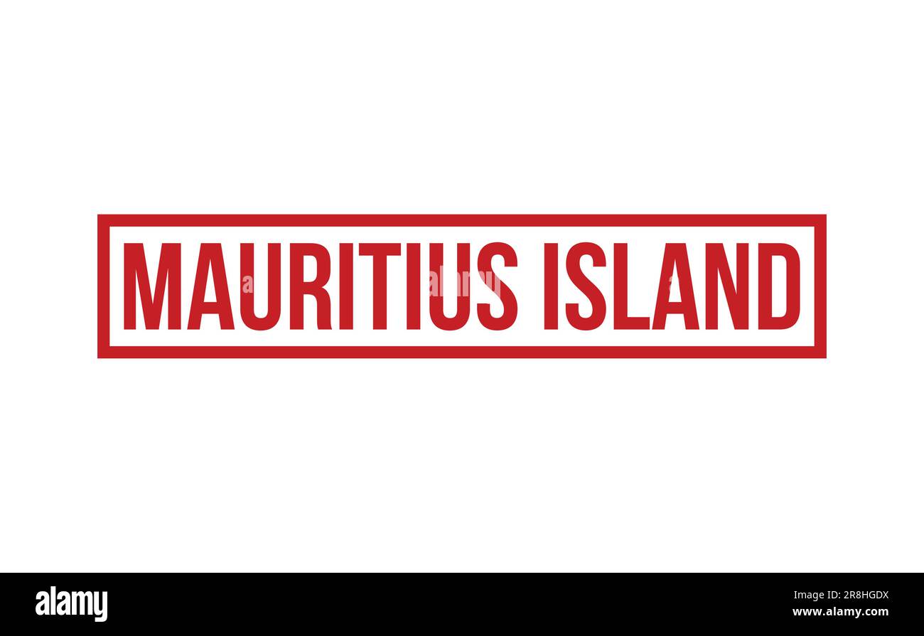Mauritius Island Rubber Stamp Seal Vector Stock Vector Image & Art - Alamy