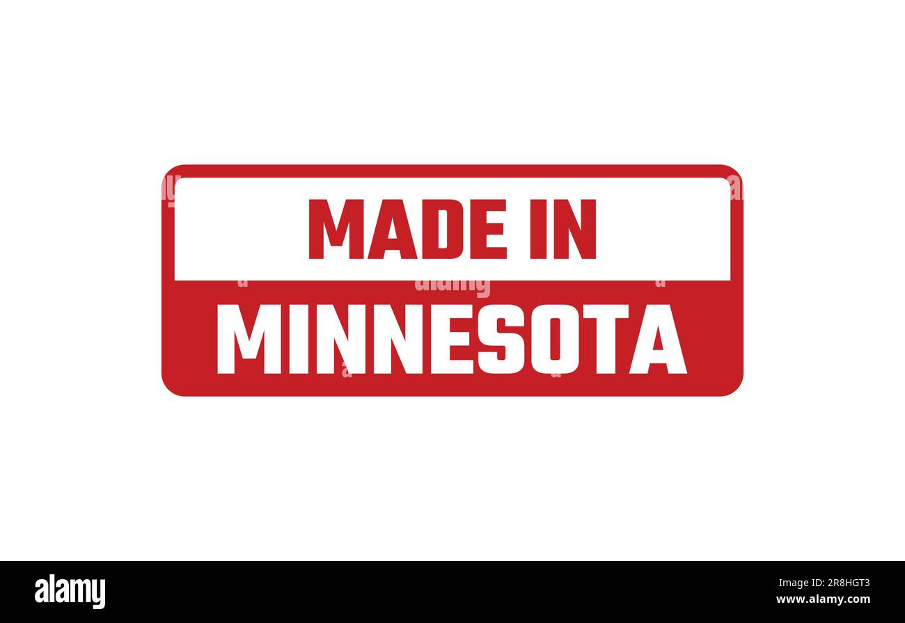 Minnesota stamp vector vectors hi-res stock photography and images - Alamy