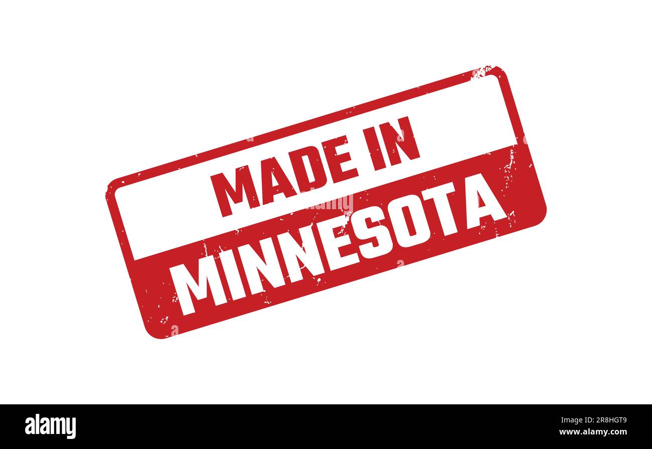 Minnesota stamp vector vectors hi-res stock photography and images - Alamy