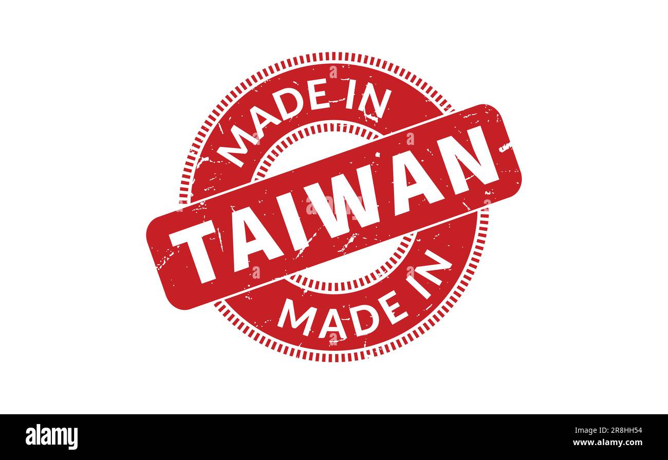 Made In Taiwan Rubber Stamp Stock Vector Image & Art - Alamy