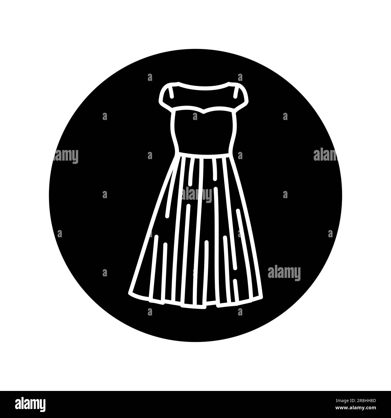 Gown attire Stock Vector Images - Alamy
