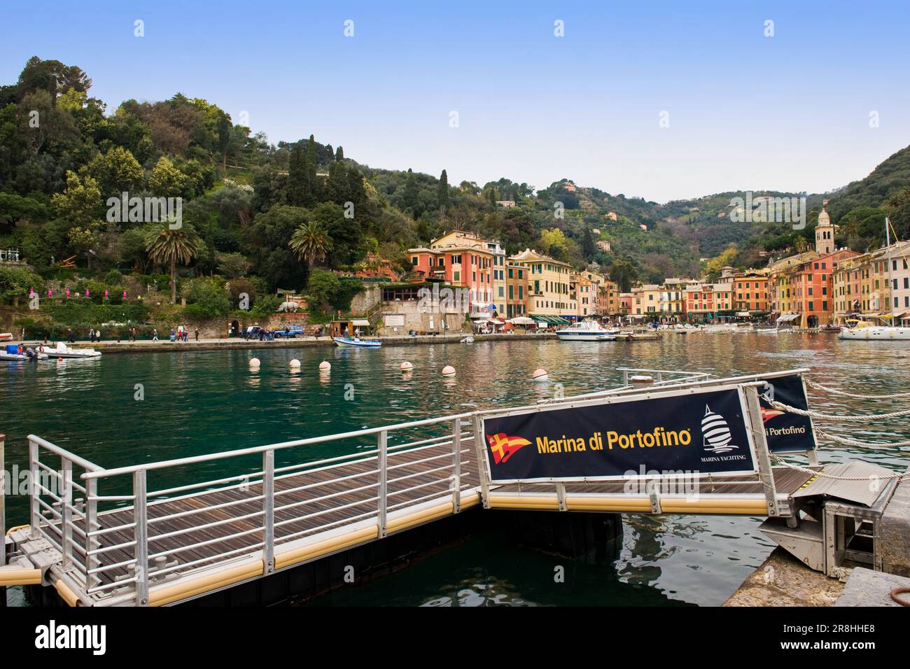 Portofino pier hi-res stock photography and images - Alamy