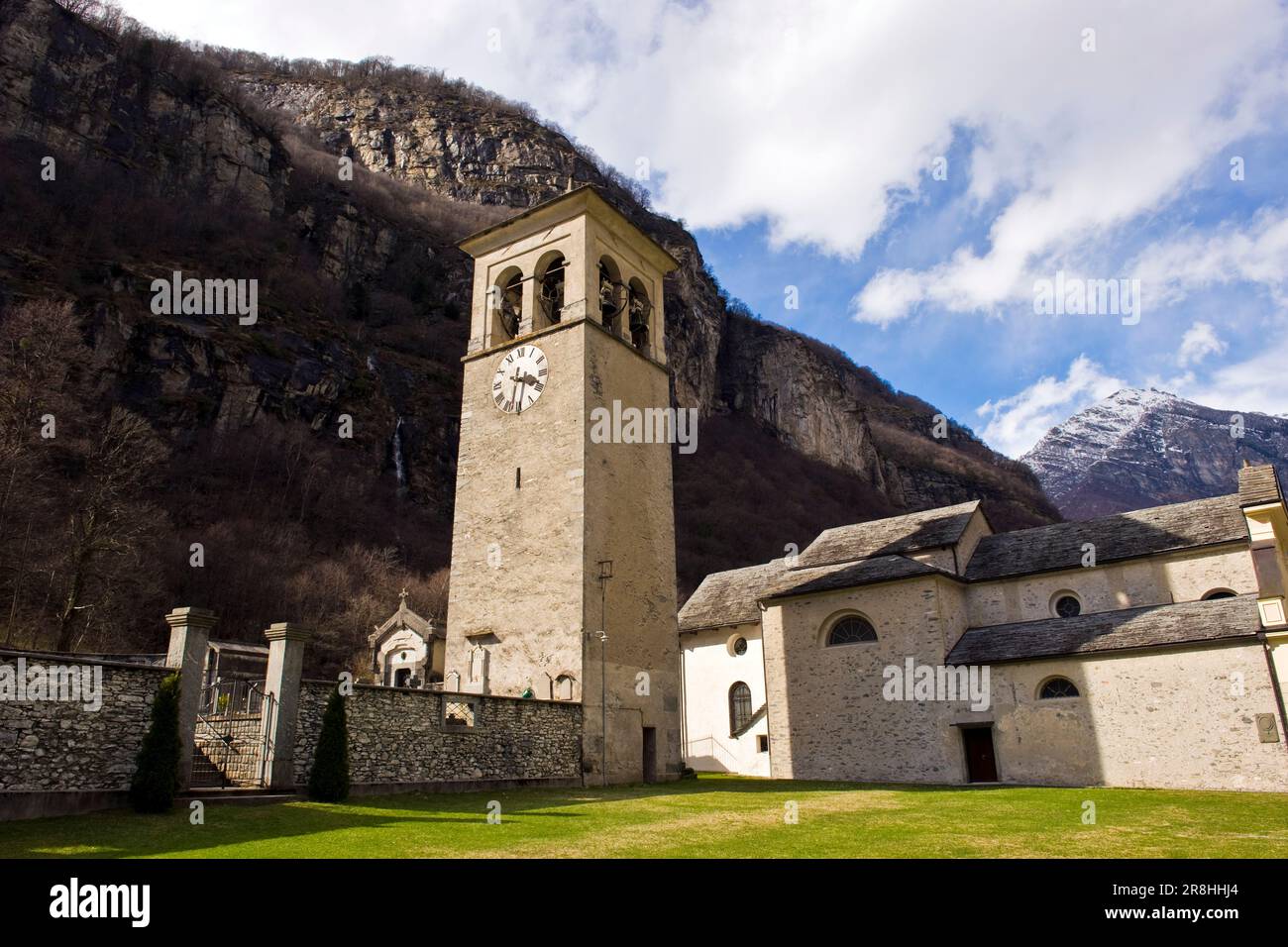 Cevio. Vallemaggia. Canton Ticino. Switzerland Stock Photo - Alamy