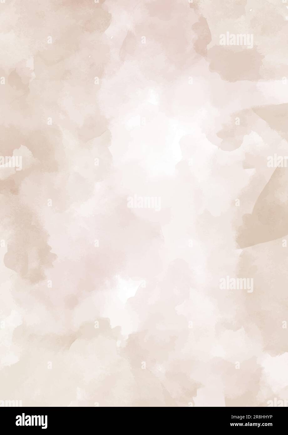 Neutral coloured hand painted elegant watercolour texture background ...