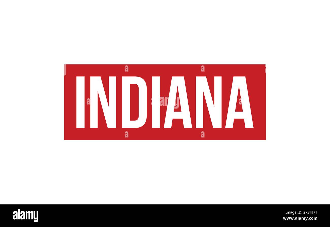 Indiana Rubber Stamp Seal Vector Stock Vector Image & Art - Alamy