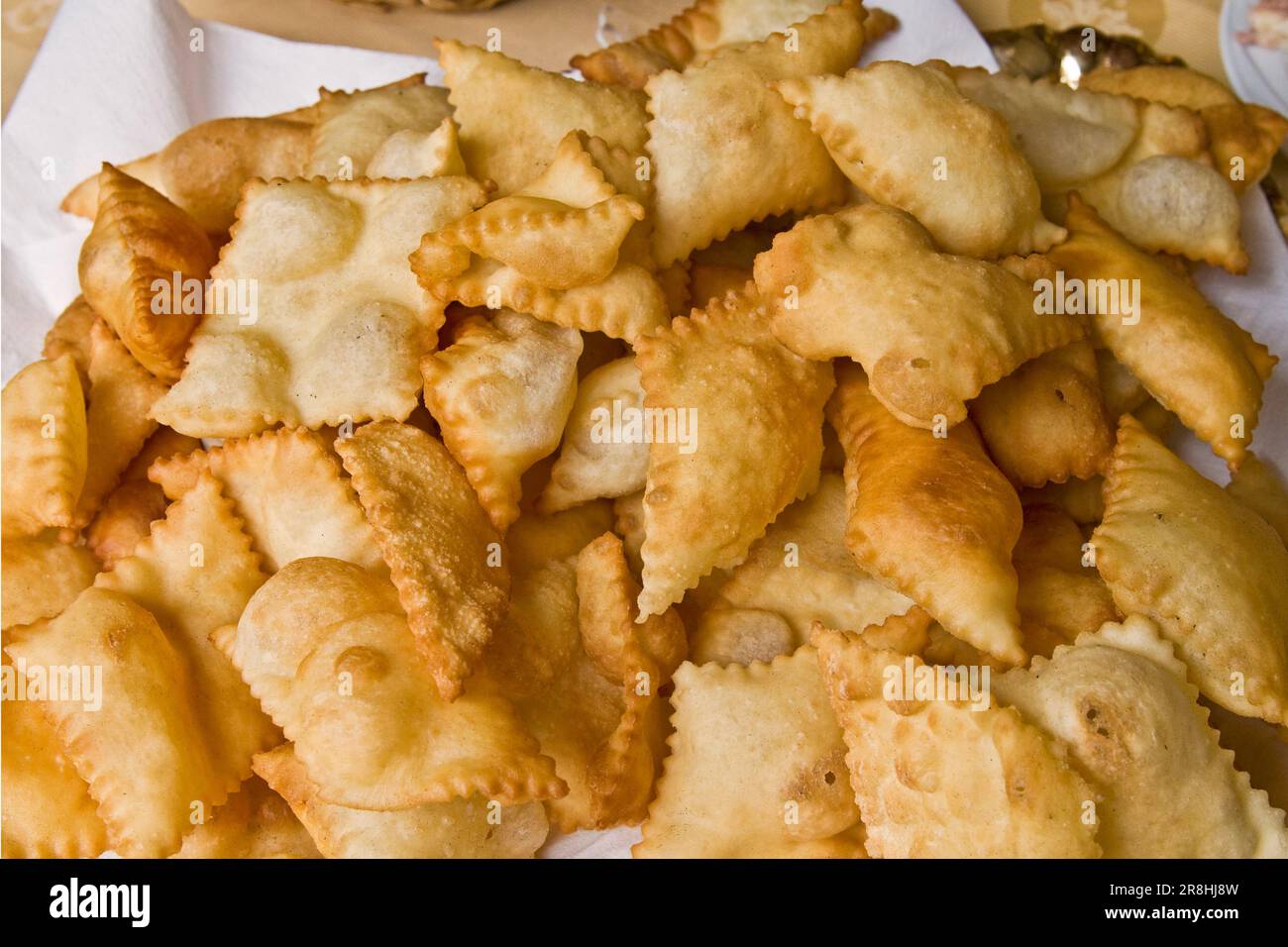 Fried Gnocco. Emilian Food Stock Photo - Alamy