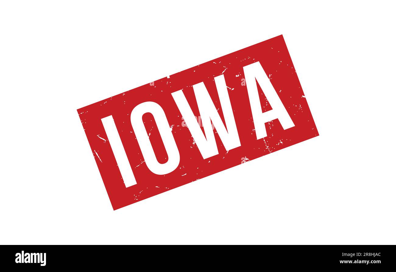Iowa Rubber Stamp Seal Vector Stock Vector Image & Art - Alamy