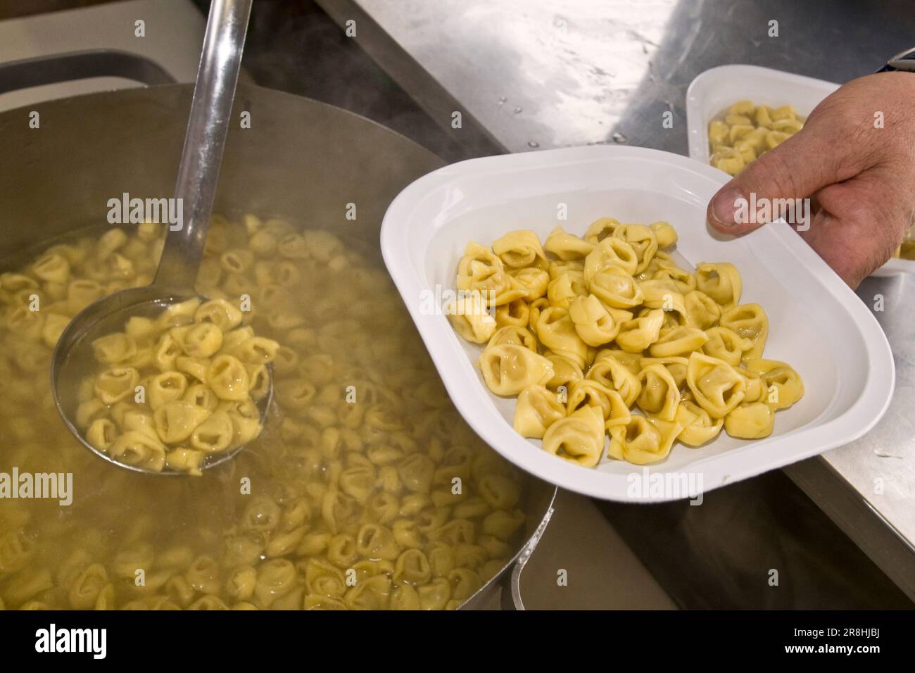 Tortellini. Emilian Food. Castelfranco Emilia. Emilia Romagna. Italy ...