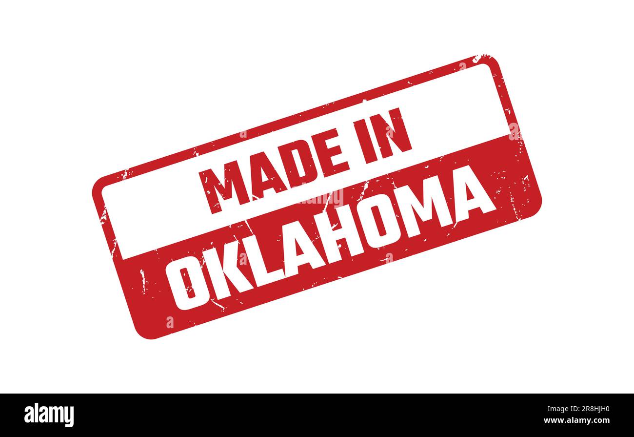 Made In Oklahoma Rubber Stamp Stock Vector Image & Art - Alamy