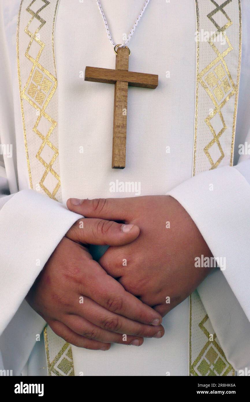 Communion clothes hi-res stock photography and images - Alamy