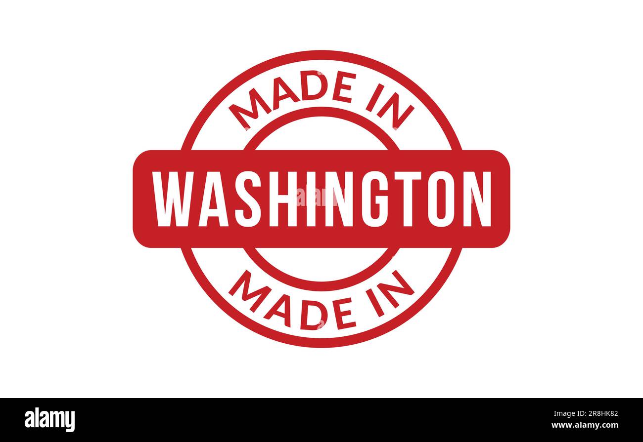 Made in washington rubber hi-res stock photography and images - Alamy