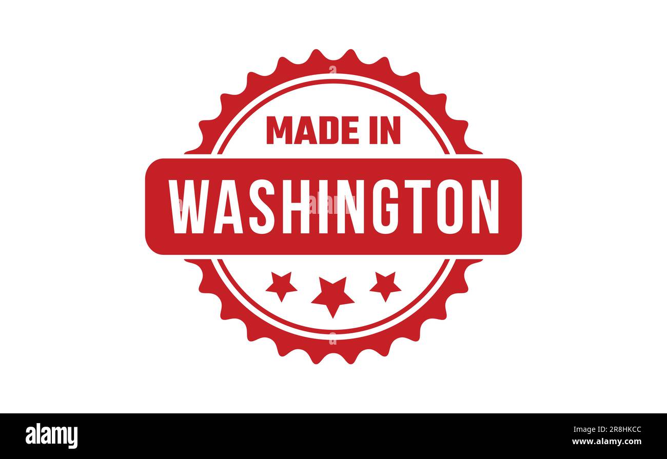Washington made Stock Vector Images - Alamy
