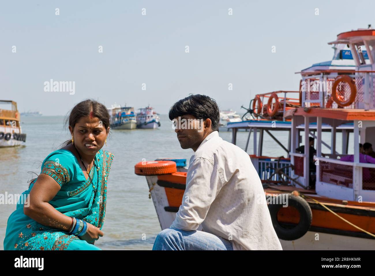 Port Dock. Mumbai. India Stock Photo - Alamy