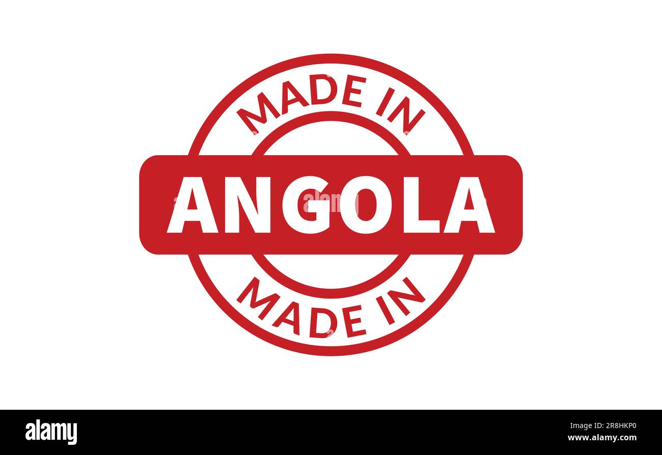 Made in angola sticker hi-res stock photography and images - Alamy