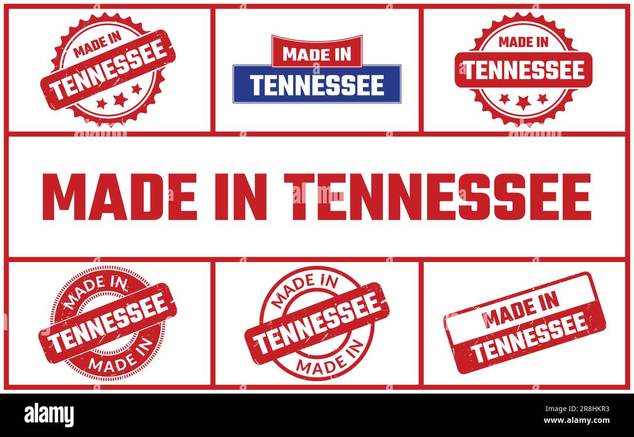 Tennessee stamp vector vectors Stock Vector Images - Alamy