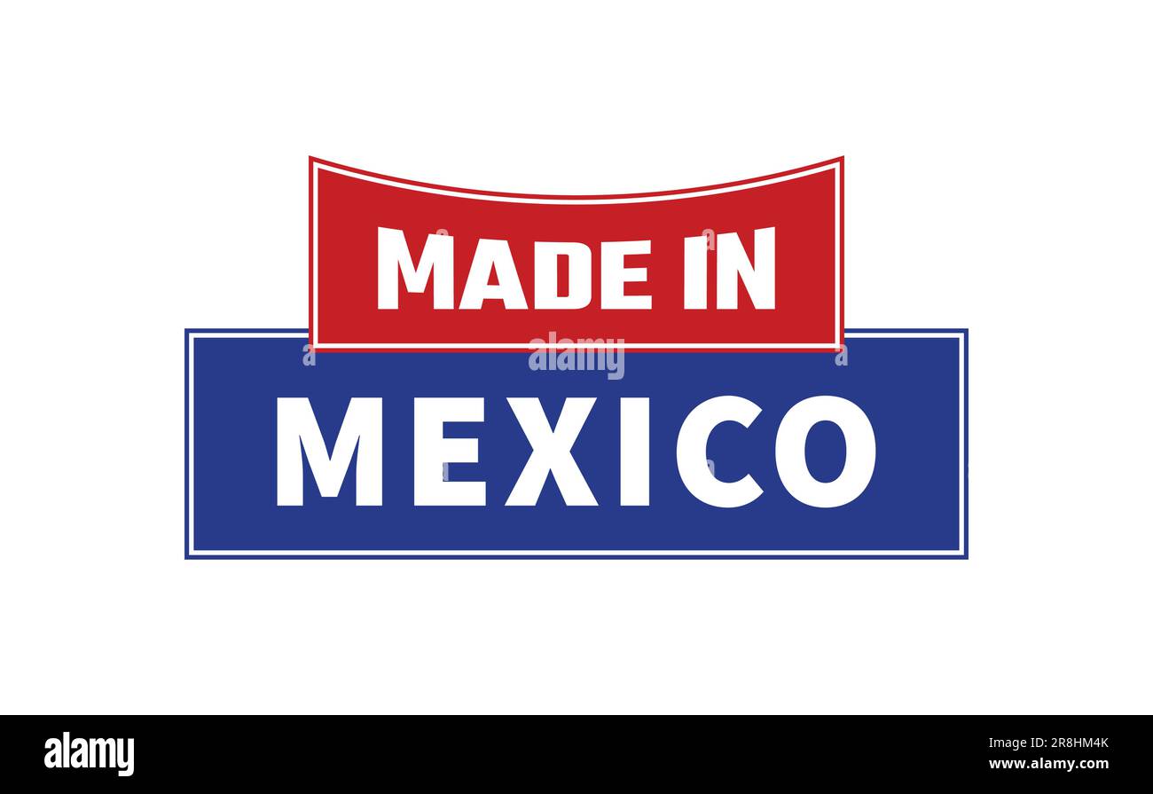 Made In Mexico Seal Vector Stock Vector Image & Art - Alamy