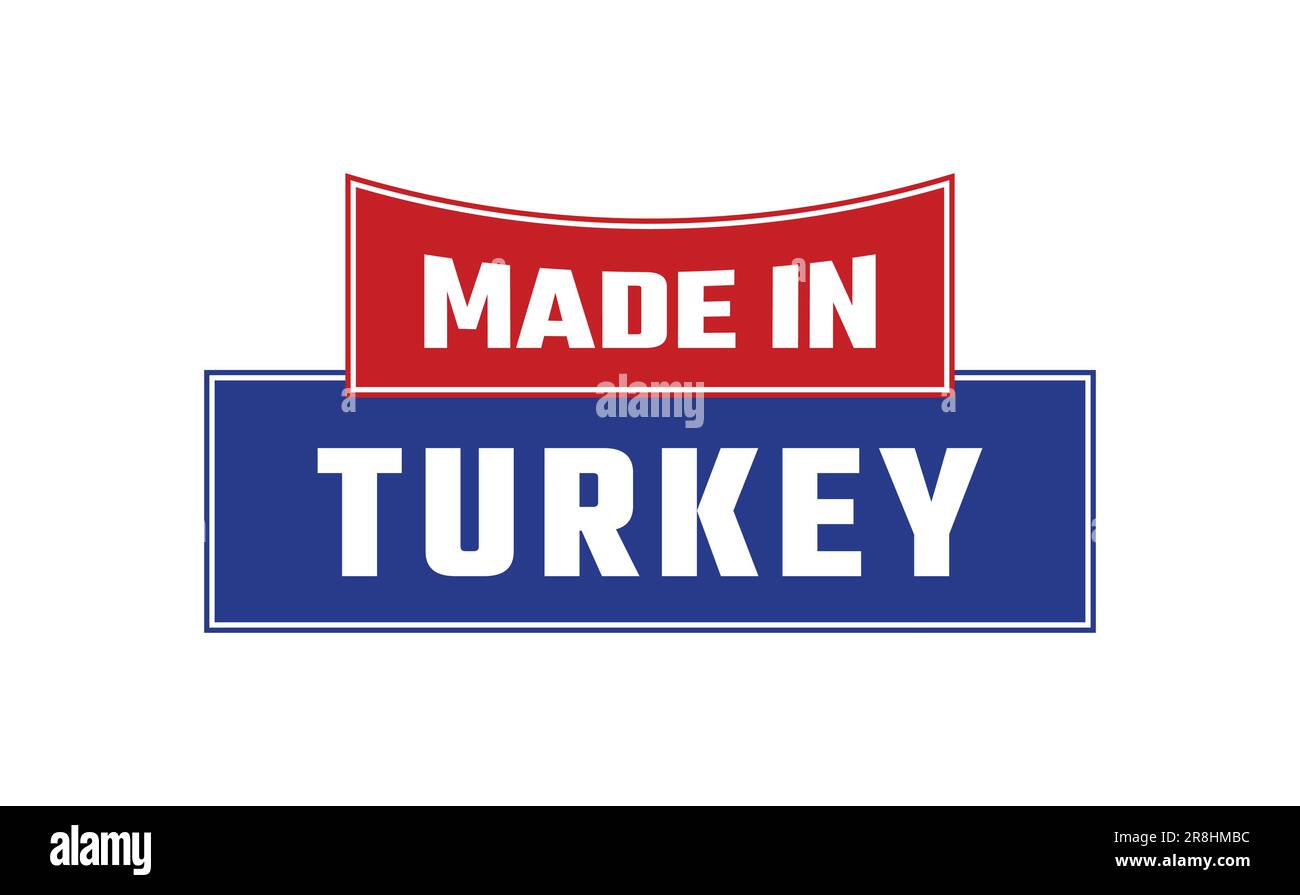 Made In Turkey Seal Vector Stock Vector Image & Art - Alamy