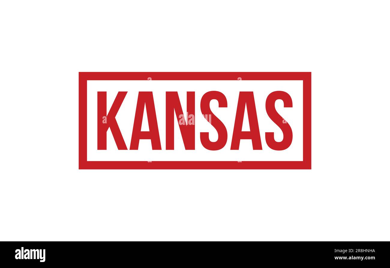 Kansas stamp hi-res stock photography and images - Alamy